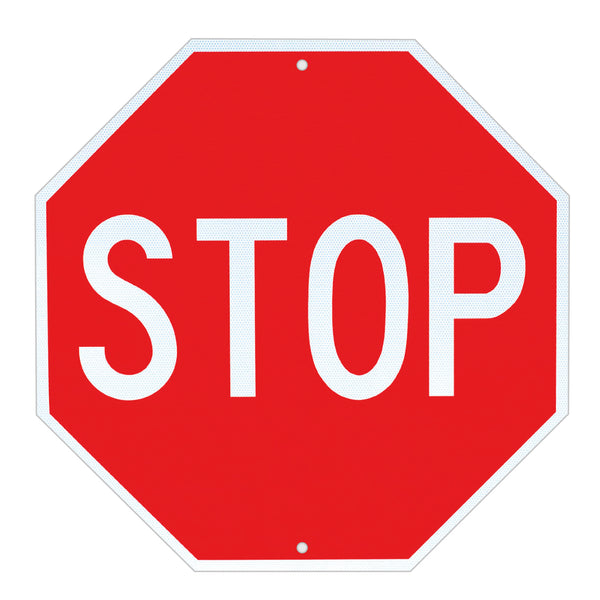 12 Inch Stop Sign | High-Visibility Road Safety Signage – Olanzu